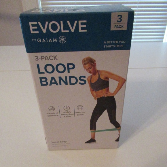 GAIAM | Other | Evolve By Gaiam Exercise Loop Bands | Poshmark